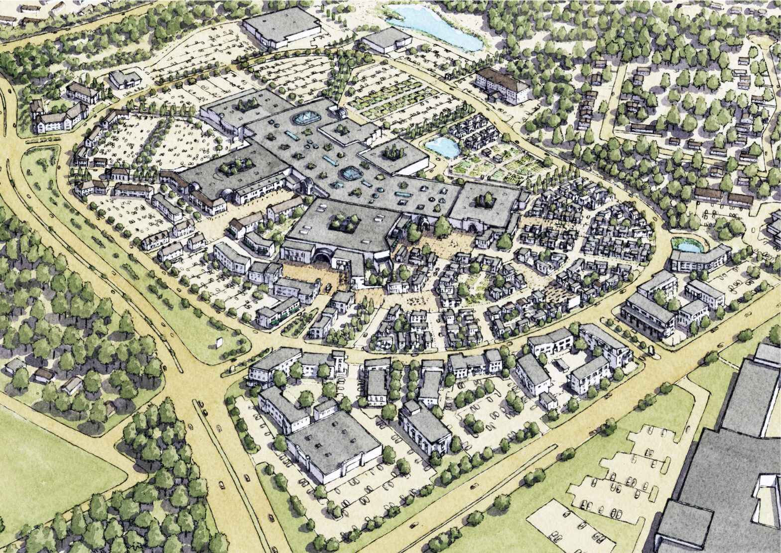 Lean Sprawl Repair – Mall Retrofit | Lean Urbanism